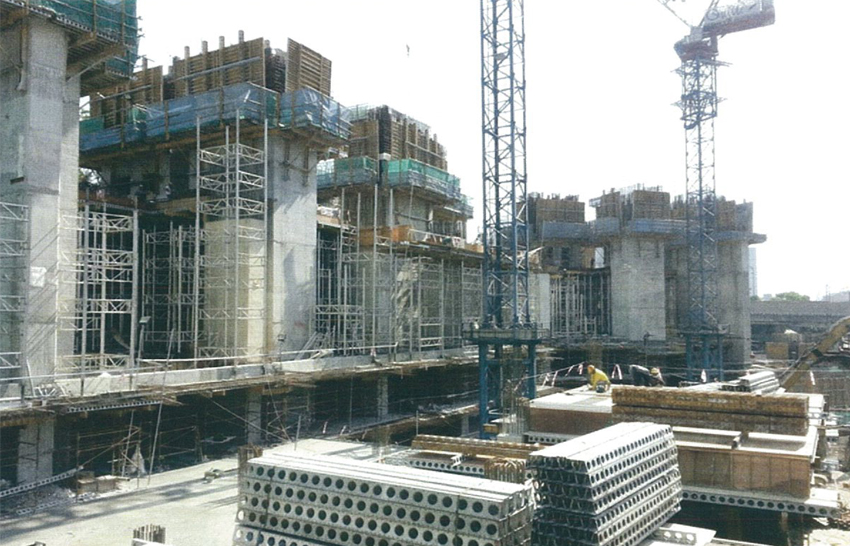 Proposed Construction Of 2 Blocks 57 Storey Building Project Malaysia ...